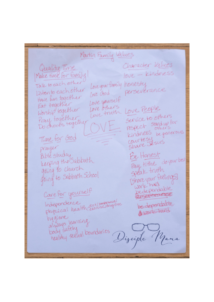 Core Values: Building Family Identity, Part 2 - Disciple Mama